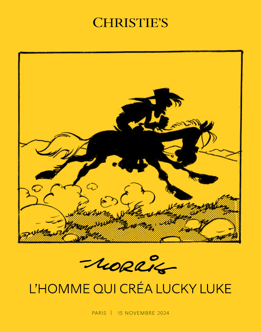 Vente aux enchères Christie's - Morris Comics - Officiel